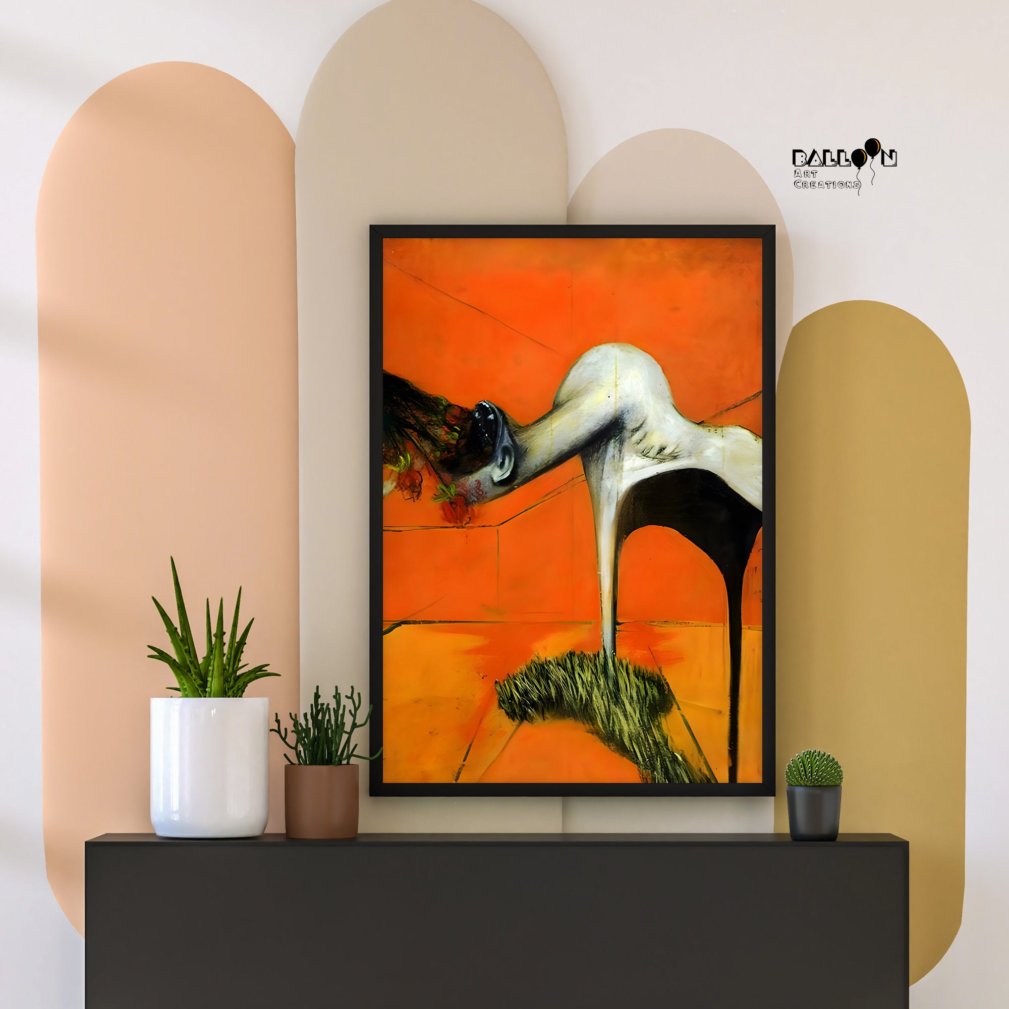 Francis Bacon, Fury, 1944, Francis Bacon Print, Home Wall Art, Modern ...