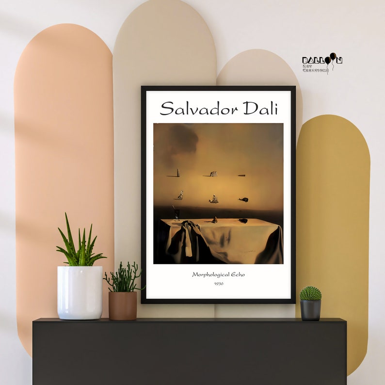 Salvador Dali, Morphological Echo, 1936, Salvador Dali Print, Dali ...