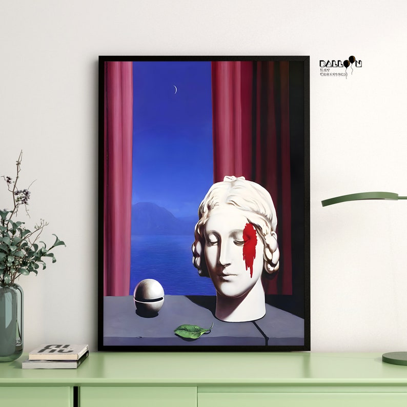 Rene Magritte, Memory, 1948, Rene Magritte Poster, Magritte Print ...