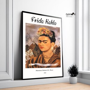 Frida Kahlo, Autorretrato Dedicado Al Dr. Eloesser, 1940, Frida Kahlo ...