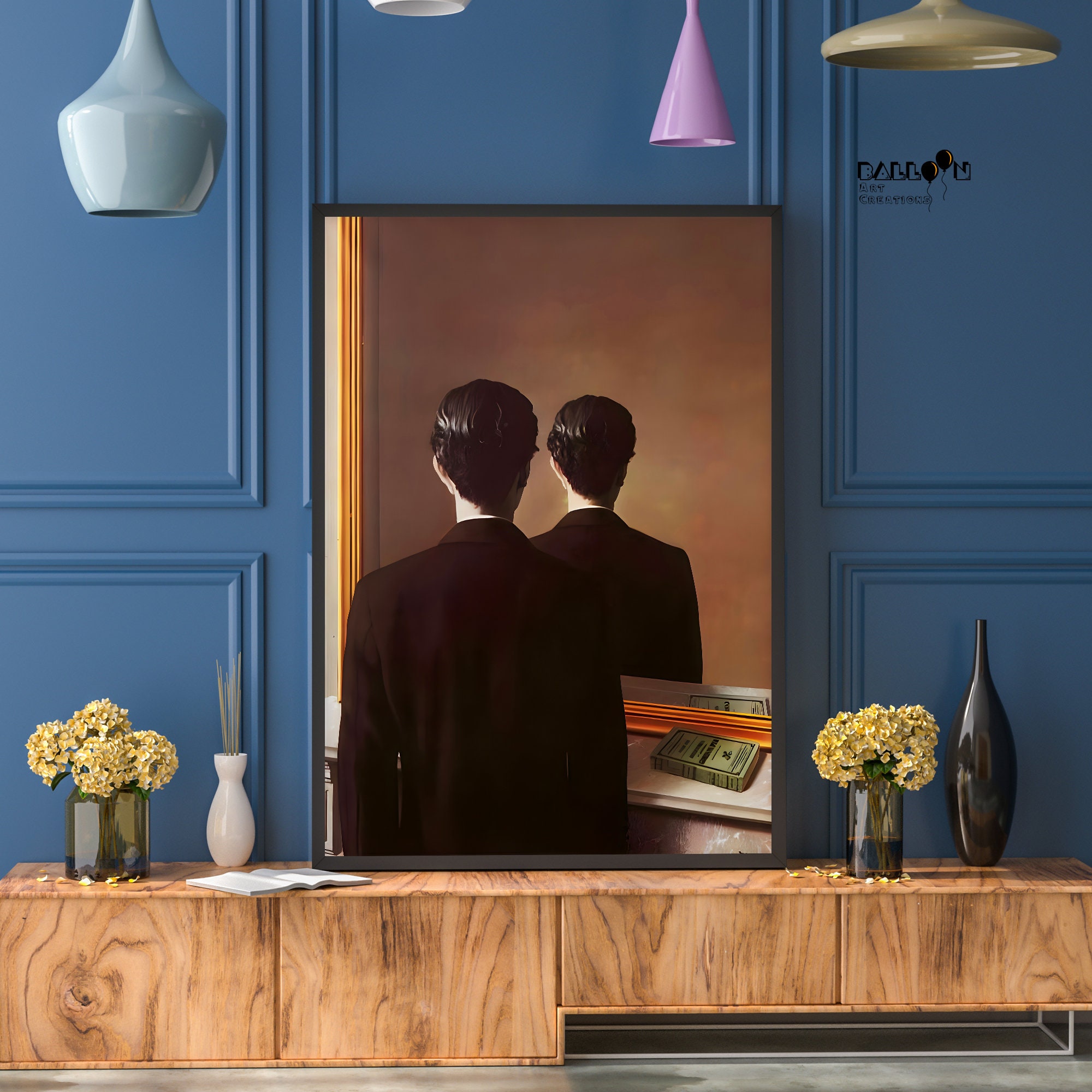 Rene Magritte, La Reproduction Interdite, 1937, Magritte Poster ...