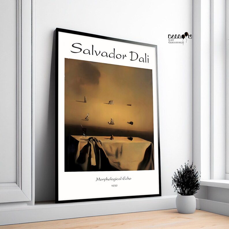 Salvador Dali, Morphological Echo, 1936, Salvador Dali Print, Dali ...