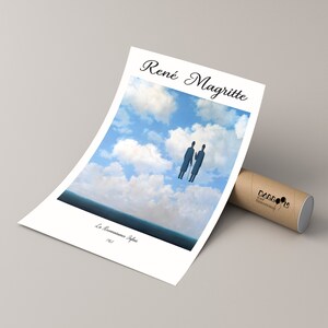 Rene Magritte, La Reconnaissance Infinie, 1963, Rene Magritte Wall Art ...