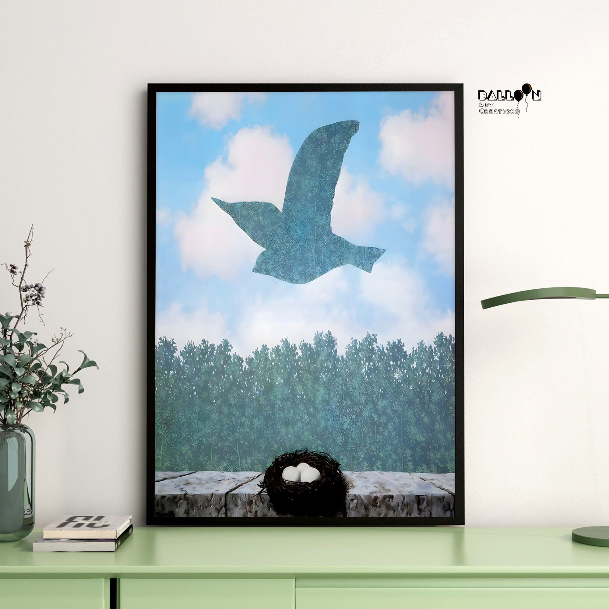 Rene Magritte, Spring, 1965, Rene Magritte Poster, Magritte Print ...