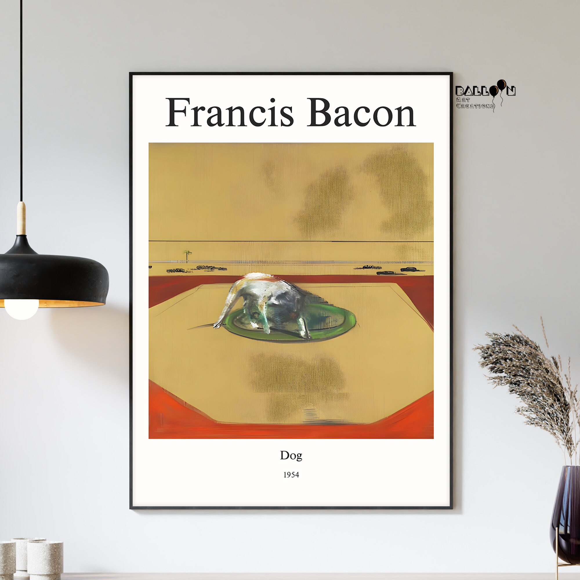Francis Bacon, Dog, 1952, Francis Bacon Print, Portrait Art, Home Wall ...
