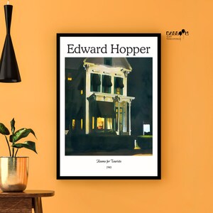 Edward Hopper, Rooms for Tourists, 1945, Hopper Wall Poster, Realism ...