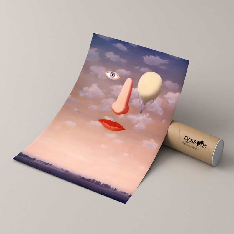 Rene Magritte, the Beautiful Relations, 1967, Rene Magritte Poster ...