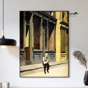 Edward Hopper, Sunday, 1926, Hopper Wall Print, Portrait Art, Modern ...