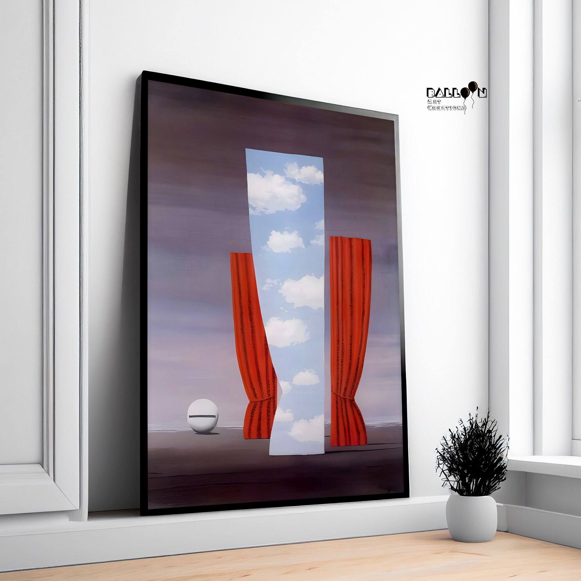 Rene Magritte, Gioconda, 1964, Rene Magritte Print, Magritte Poster ...