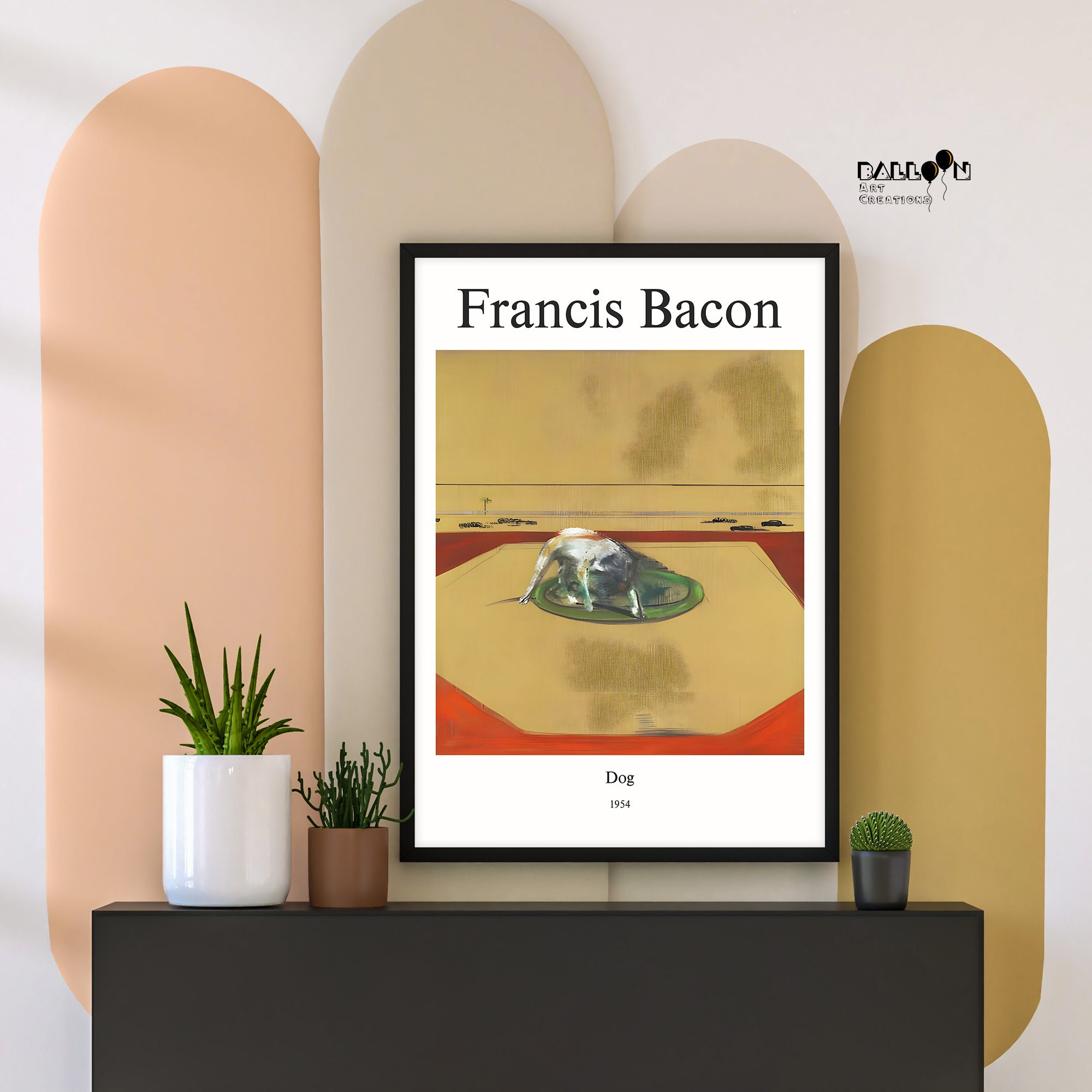 Francis Bacon, Dog, 1952, Francis Bacon Print, Portrait Art, Home Wall ...