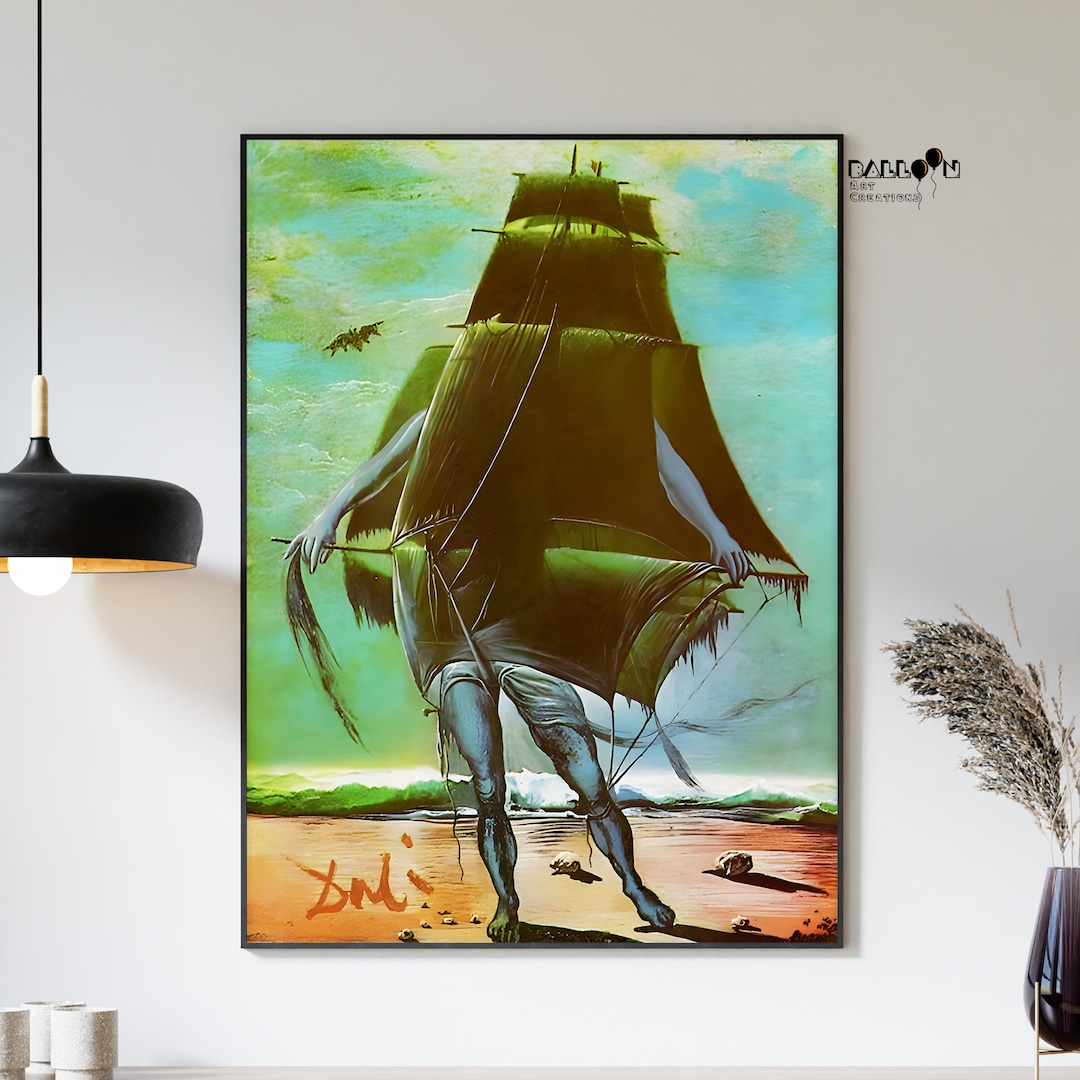 Salvador Dali, the Ship, 1934-1935, Salvador Dali Print, Surrealist Art ...