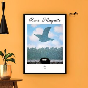Rene Magritte, Spring, 1965, Rene Magritte Poster, Famous Paintings ...