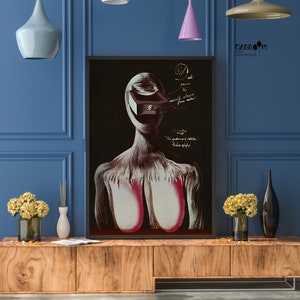 Salvador Dali, Woman With Drawers, 1936, Salvador Dali Poster ...