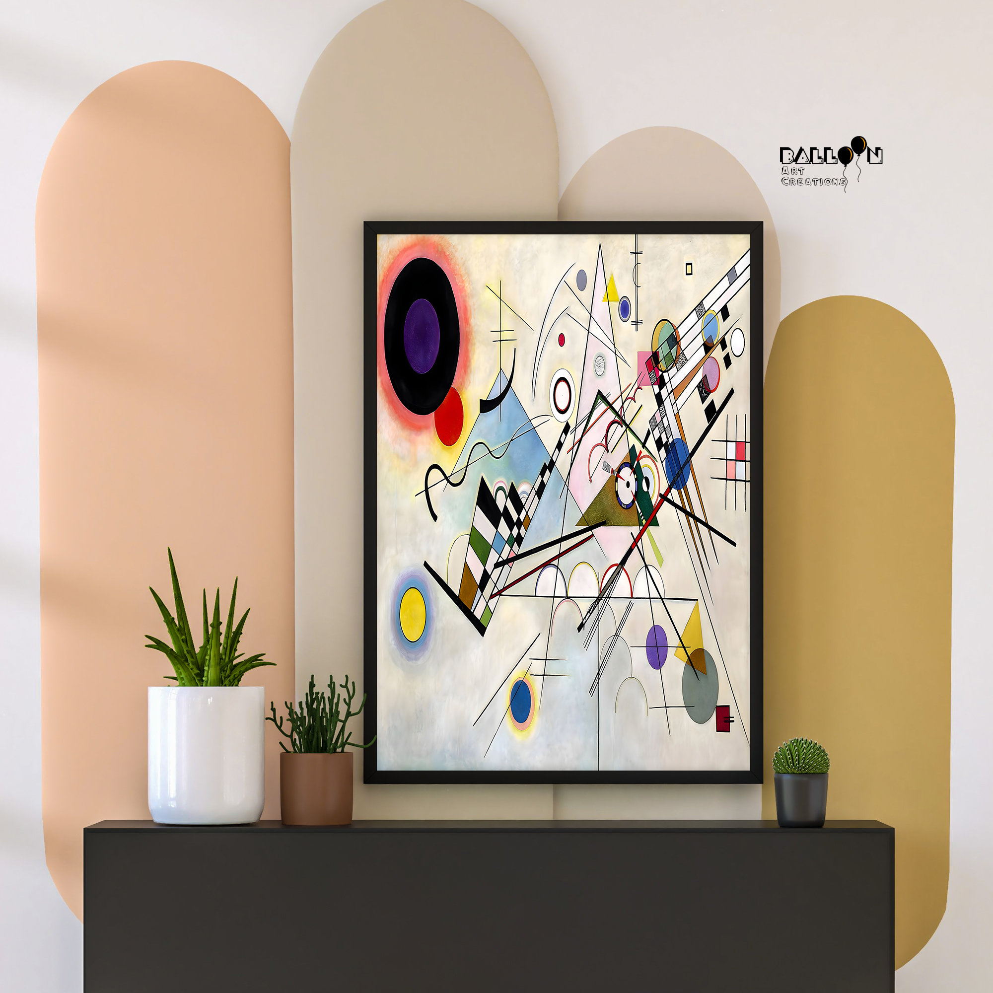 Wassily Kandinsky, Composition No.8, 1923, Kandinsky Poster ...