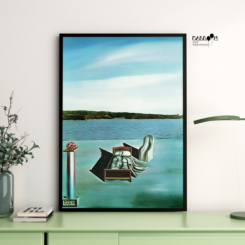 Salvador Dali, Surrealist Composition With Invisible Figures, 1936 ...