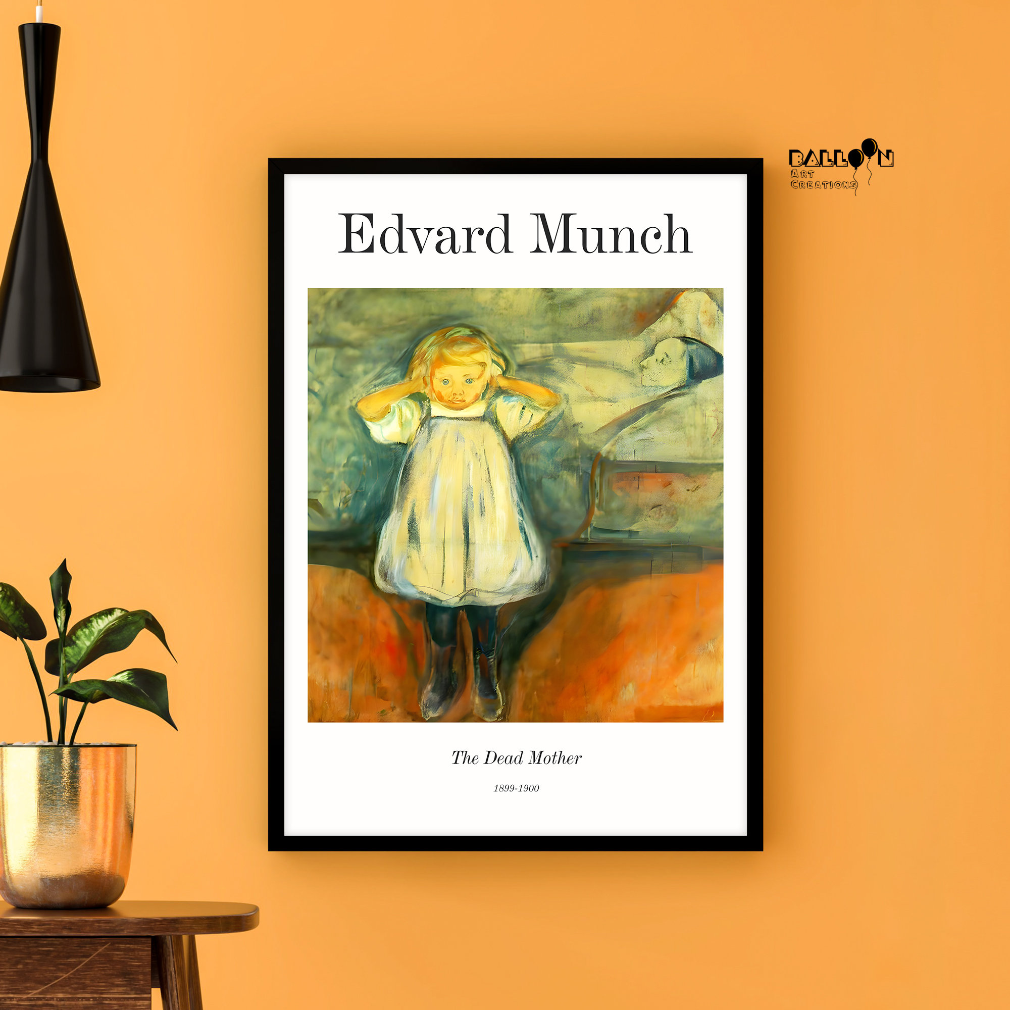 Edvard Munch, the Dead Mother, 1899-1900, Munch Wall Art, Portrait Art ...