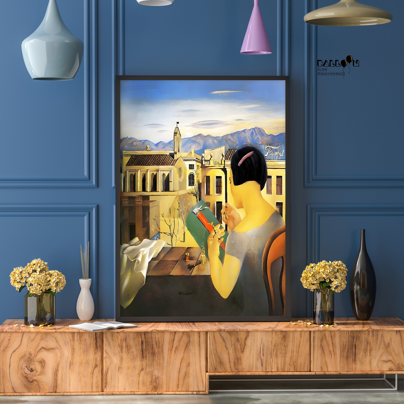 Salvador Dali, Woman at the Window in Figueras, 1926, Salvador Dali ...