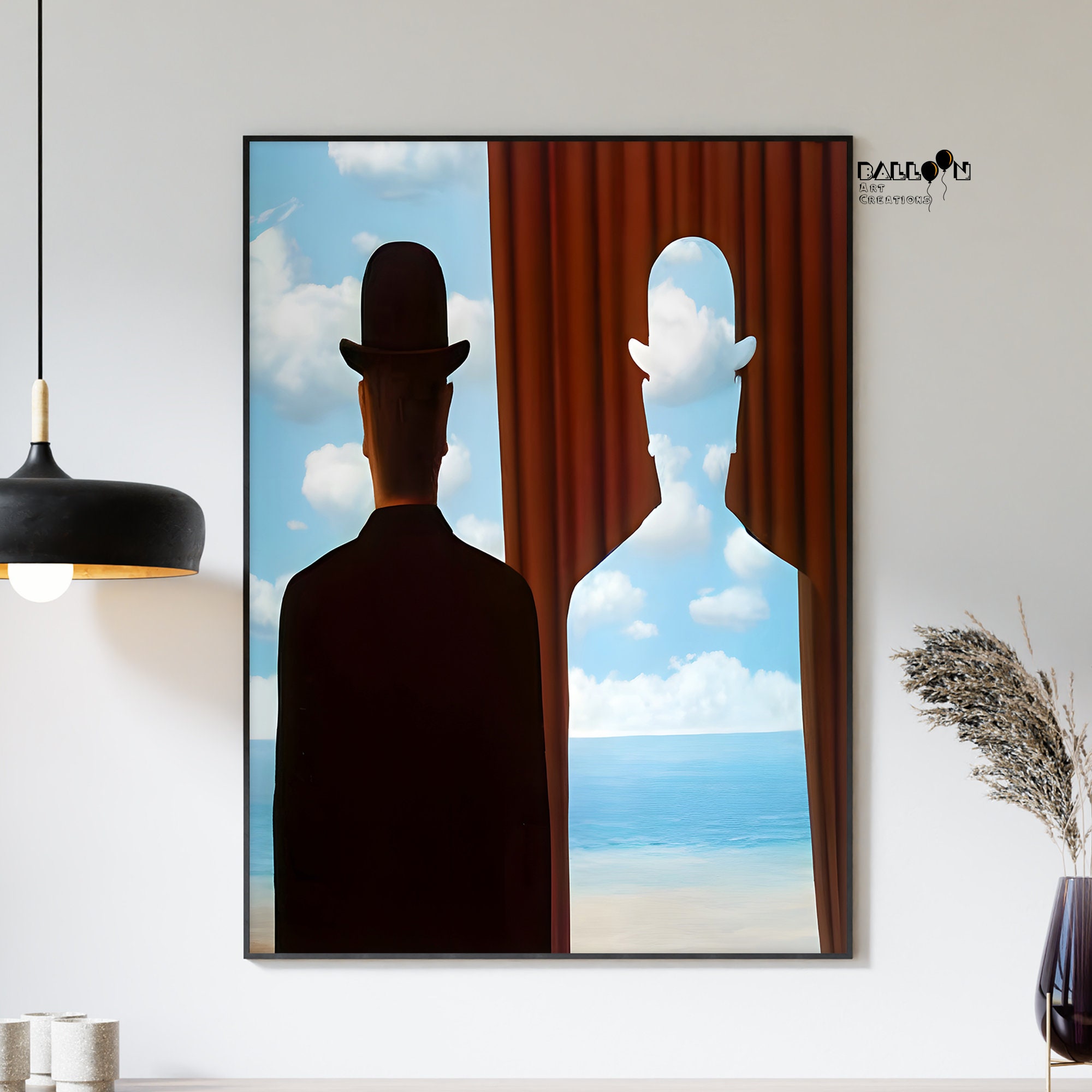 Rene Magritte, Decalcomania, 1966, Rene Magritte Poster, Magritte Print ...