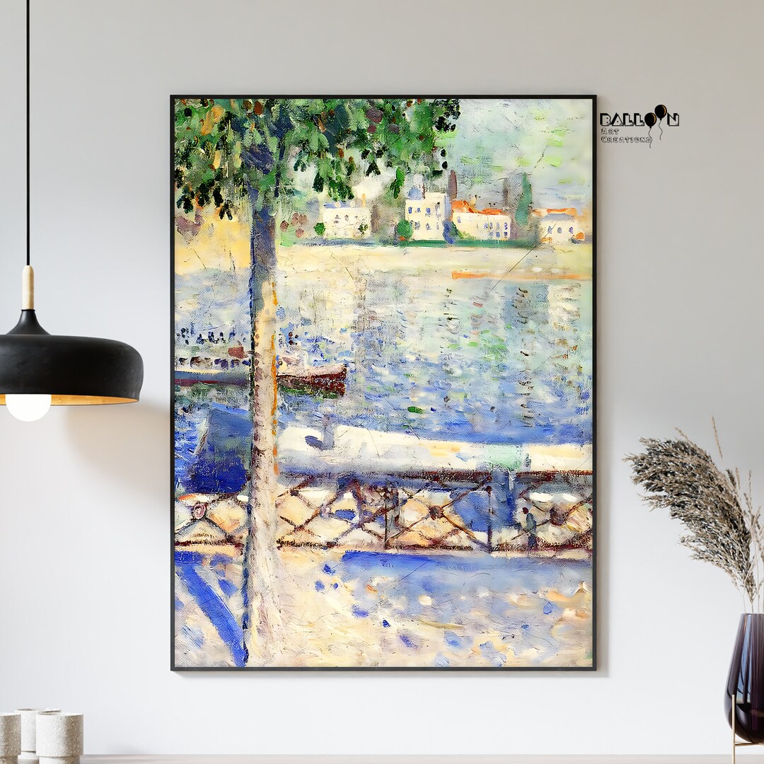 Edvard Munch, View Over the Rover at St.cloud, 1890, Edvard Munch ...