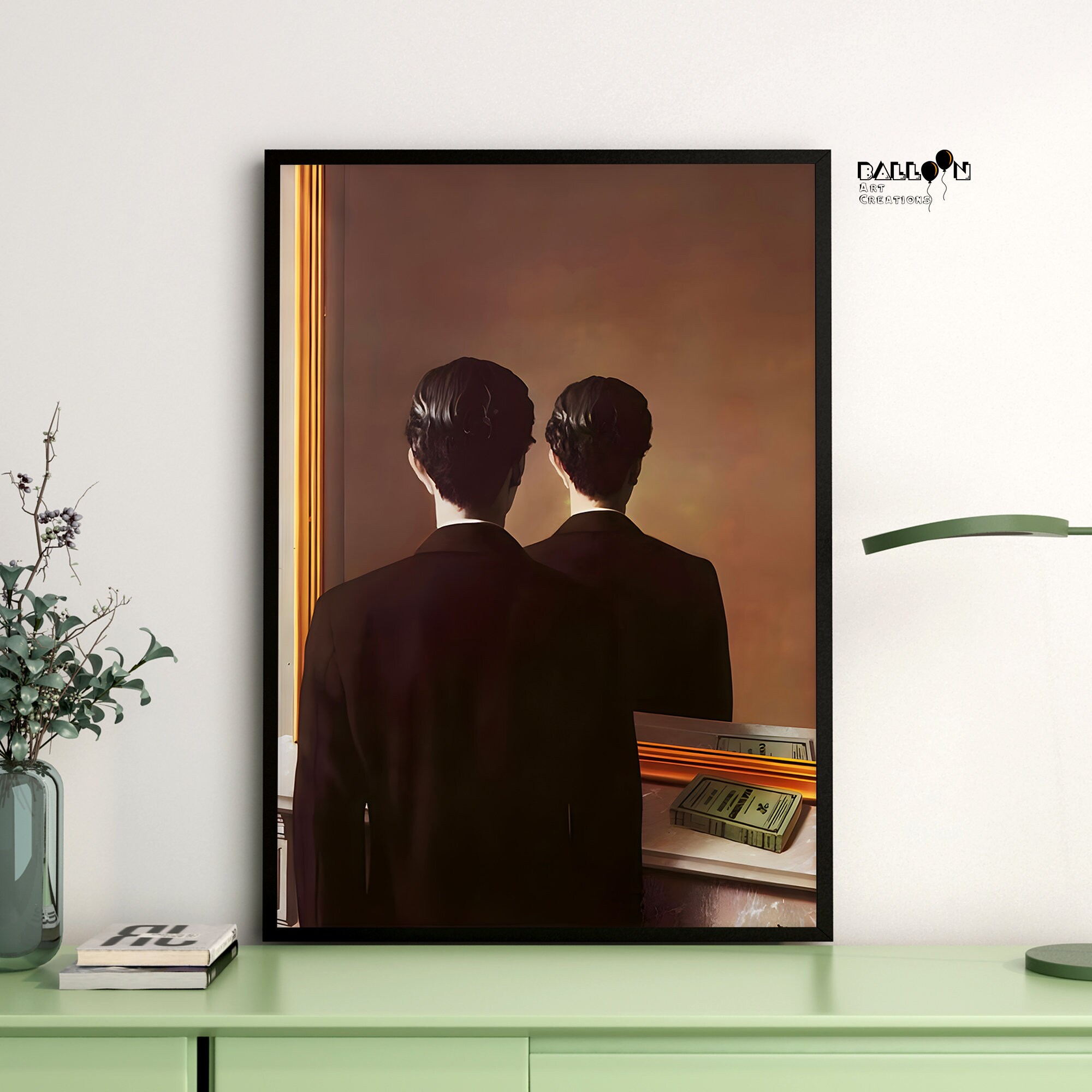 Rene Magritte, La Reproduction Interdite, 1937, Magritte Poster ...
