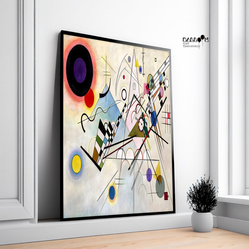Wassily Kandinsky, Composition No.8, 1923, Kandinsky Poster ...