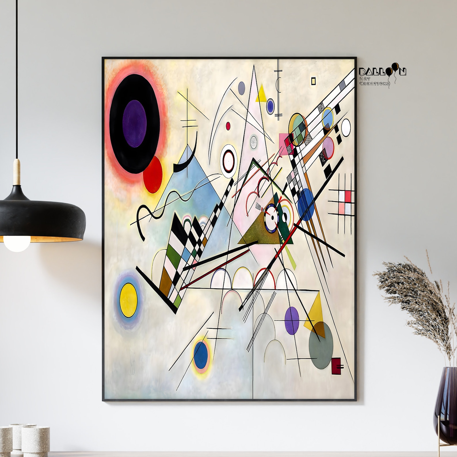 Wassily Kandinsky, Composition No.8, 1923, Kandinsky Poster ...