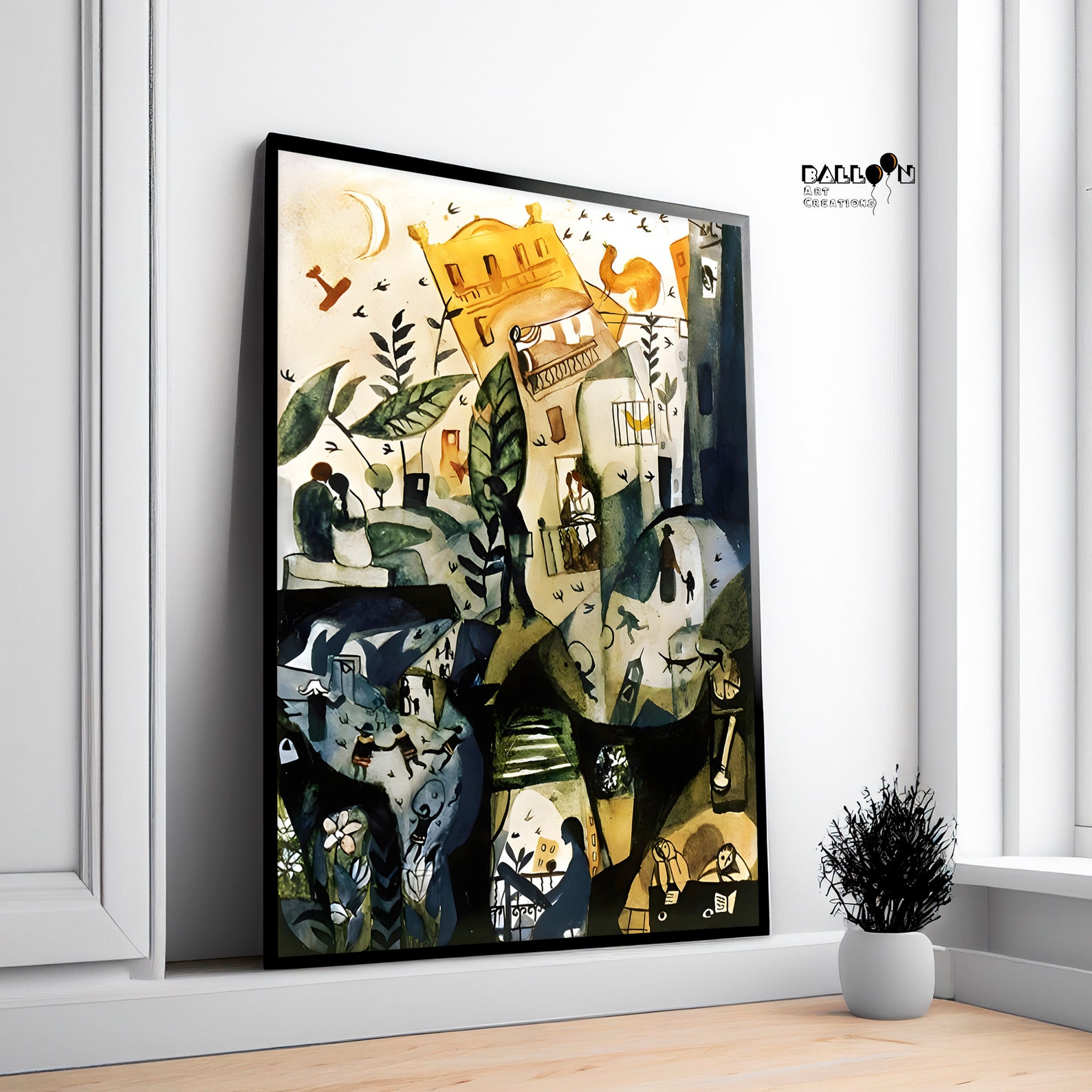 Salvador Dali, the First Day of Spring, 1922-1923, Salvador Dali Print ...