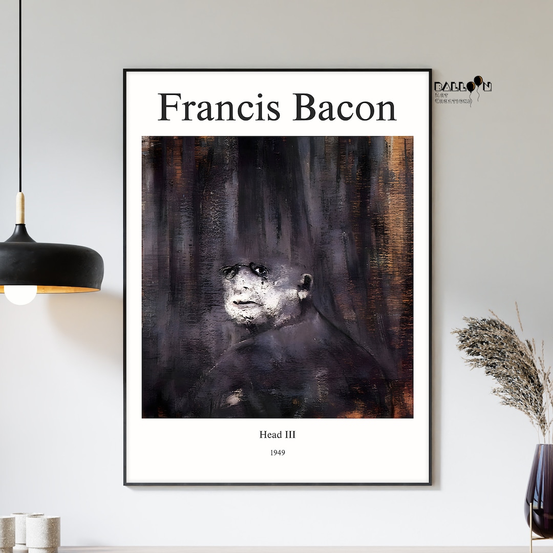 Francis Bacon, Head III, 1949, Bacon Wall Art, Home Wall Art, Museum ...