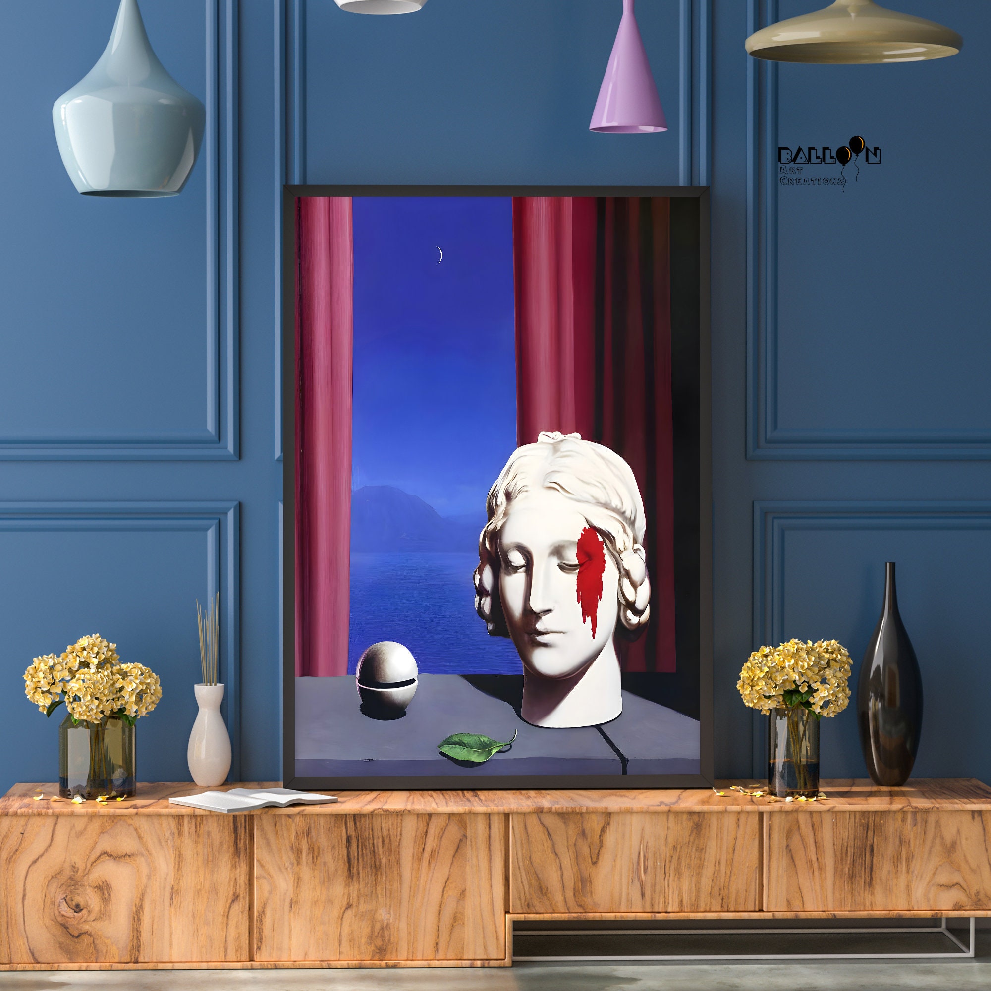 Rene Magritte, Memory, 1948, Rene Magritte Poster, Magritte Print ...