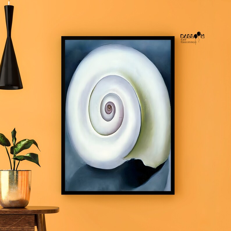 Georgia O Keeffe, Shell No.1, 1928, Georgia O'keeffe Wall Art, Modern ...