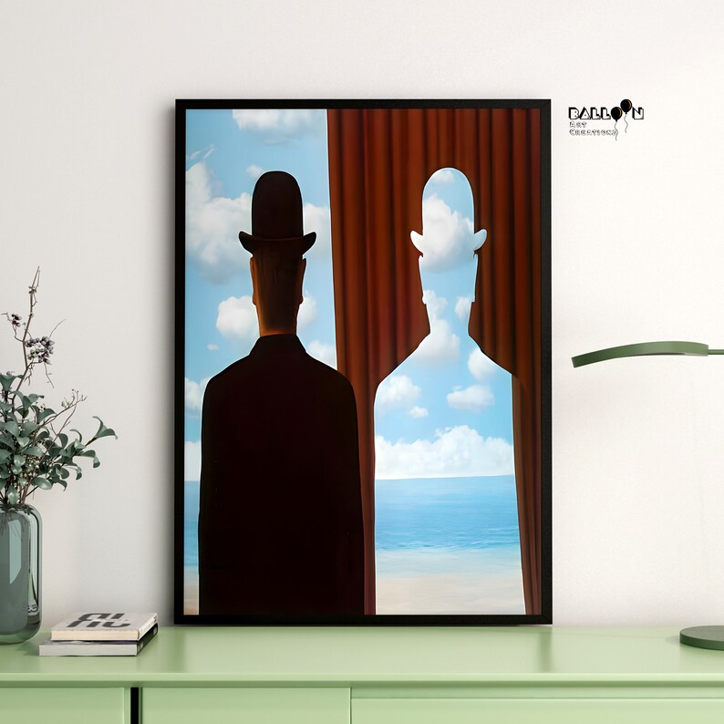 Rene Magritte, Decalcomania, 1966, Rene Magritte Poster, Magritte Print ...