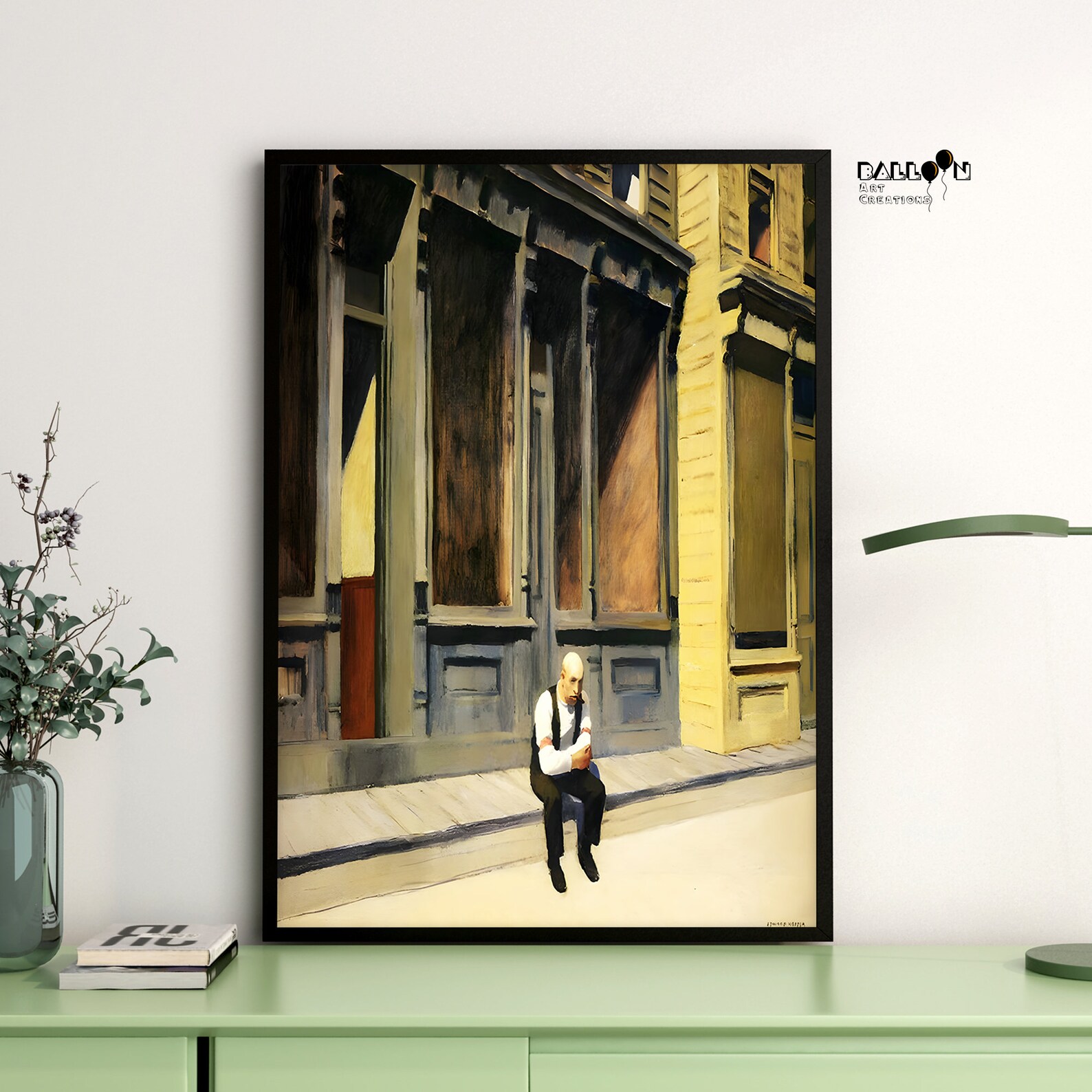 Edward Hopper, Sunday, 1926, Hopper Wall Print, Portrait Art, Modern ...