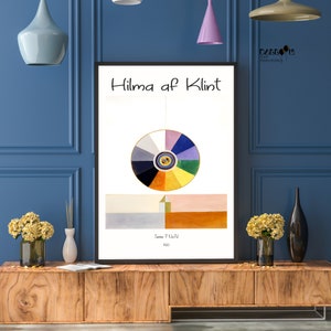 Hilma Af Klint, Series 7 No.7d, 1920, Klint Print, Modern Art, Colorful ...