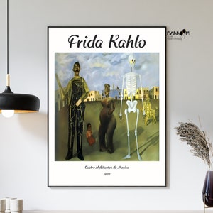 Frida Kahlo, Cuatro Habitantes De Mexico, 1938, Frida Kahlo Poster ...