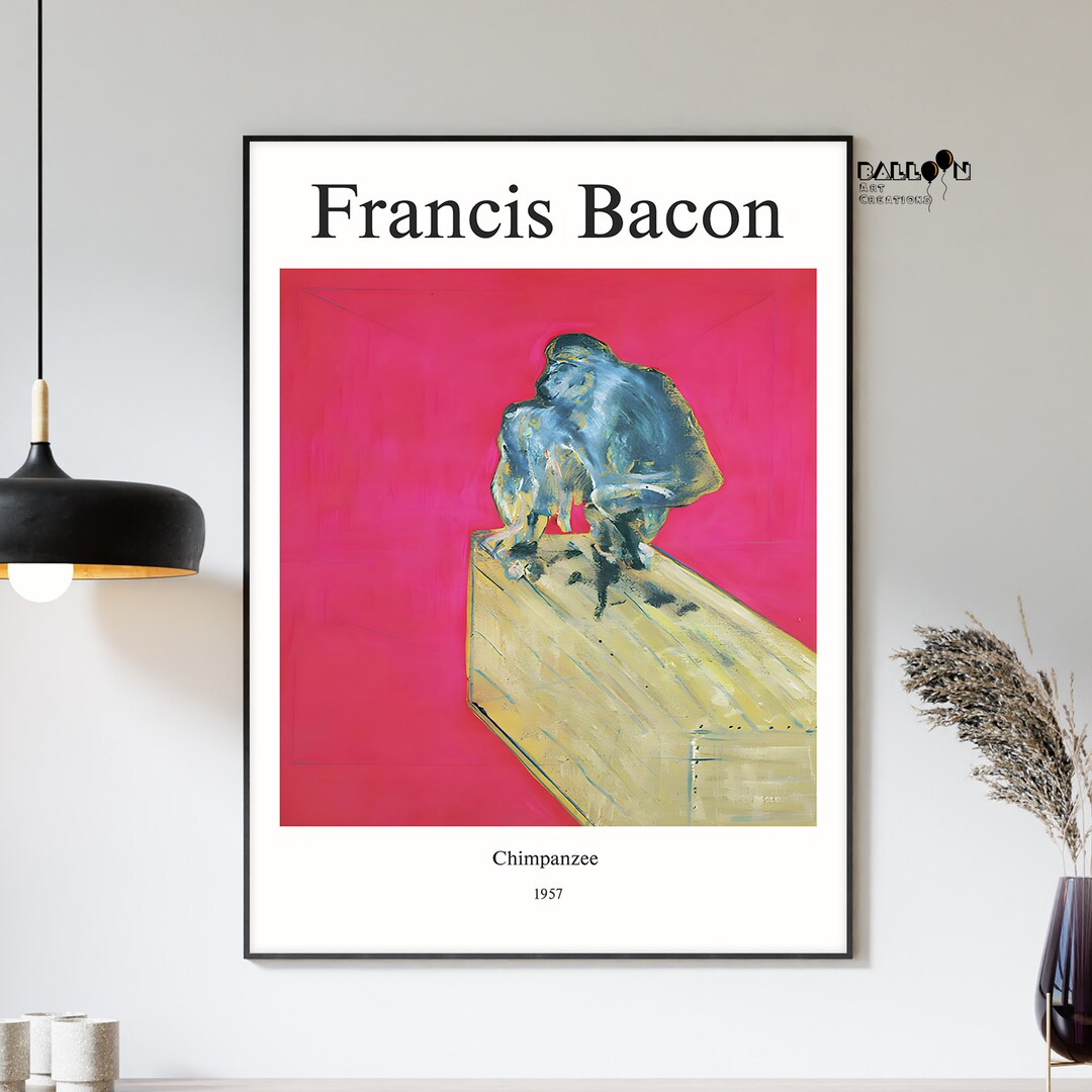 Francis Bacon, Chimpanzee, 1957, Bacon Wall Art, Gift Idea, Exhibition ...