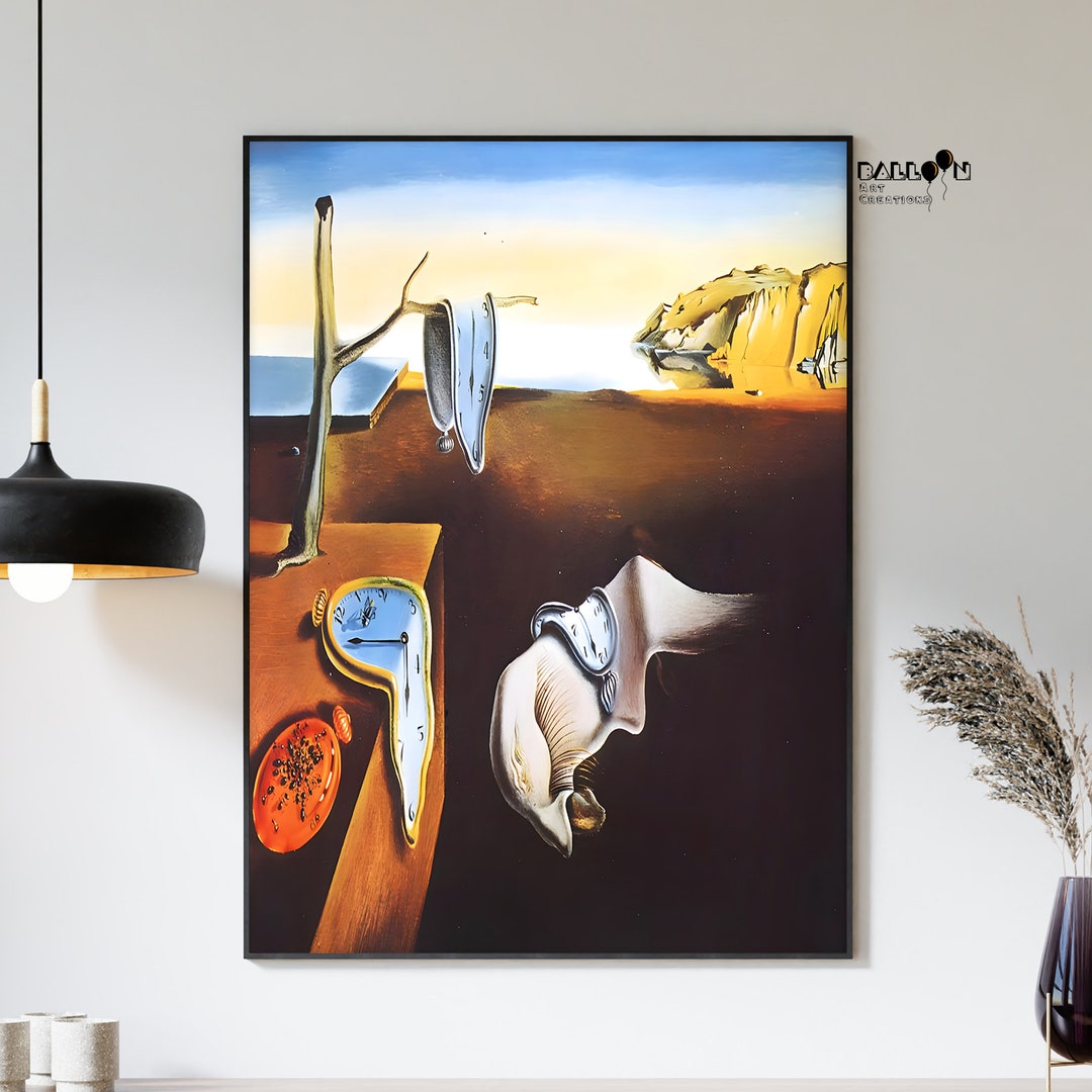 Salvador Dali, the Persistence of Memory, 1931, Salvador Dali Poster ...