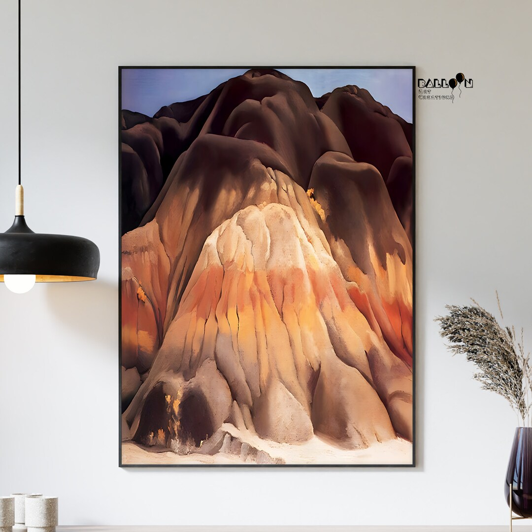 Georgia O'keeffe, Grey Hills, 1941, Georgia O Keeffe Poster, Wall Art ...