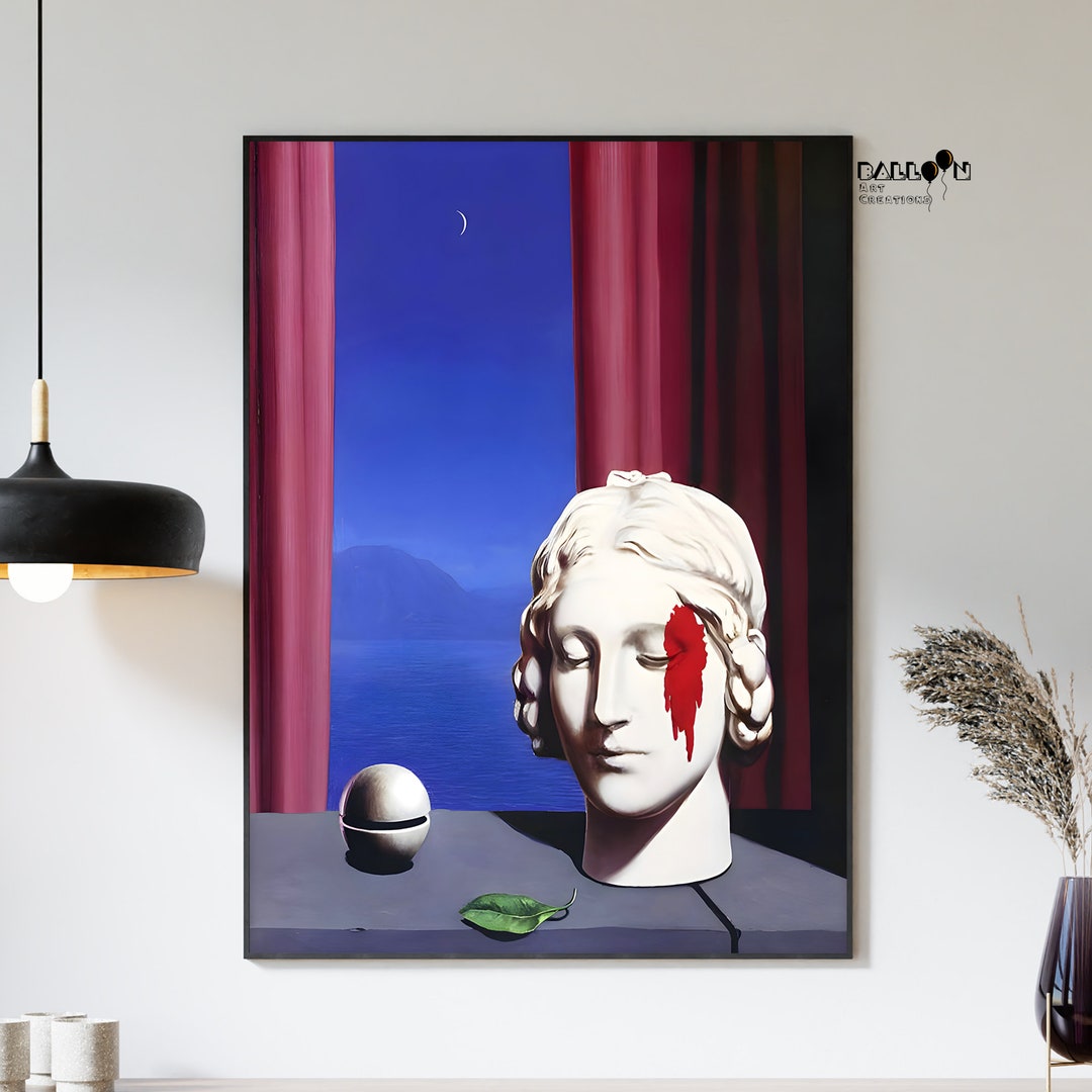 Rene Magritte, Memory, 1948, Rene Magritte Poster, Magritte Print ...