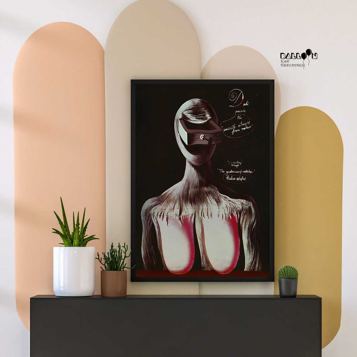 Salvador Dali, Woman With Drawers, 1936, Salvador Dali Poster ...