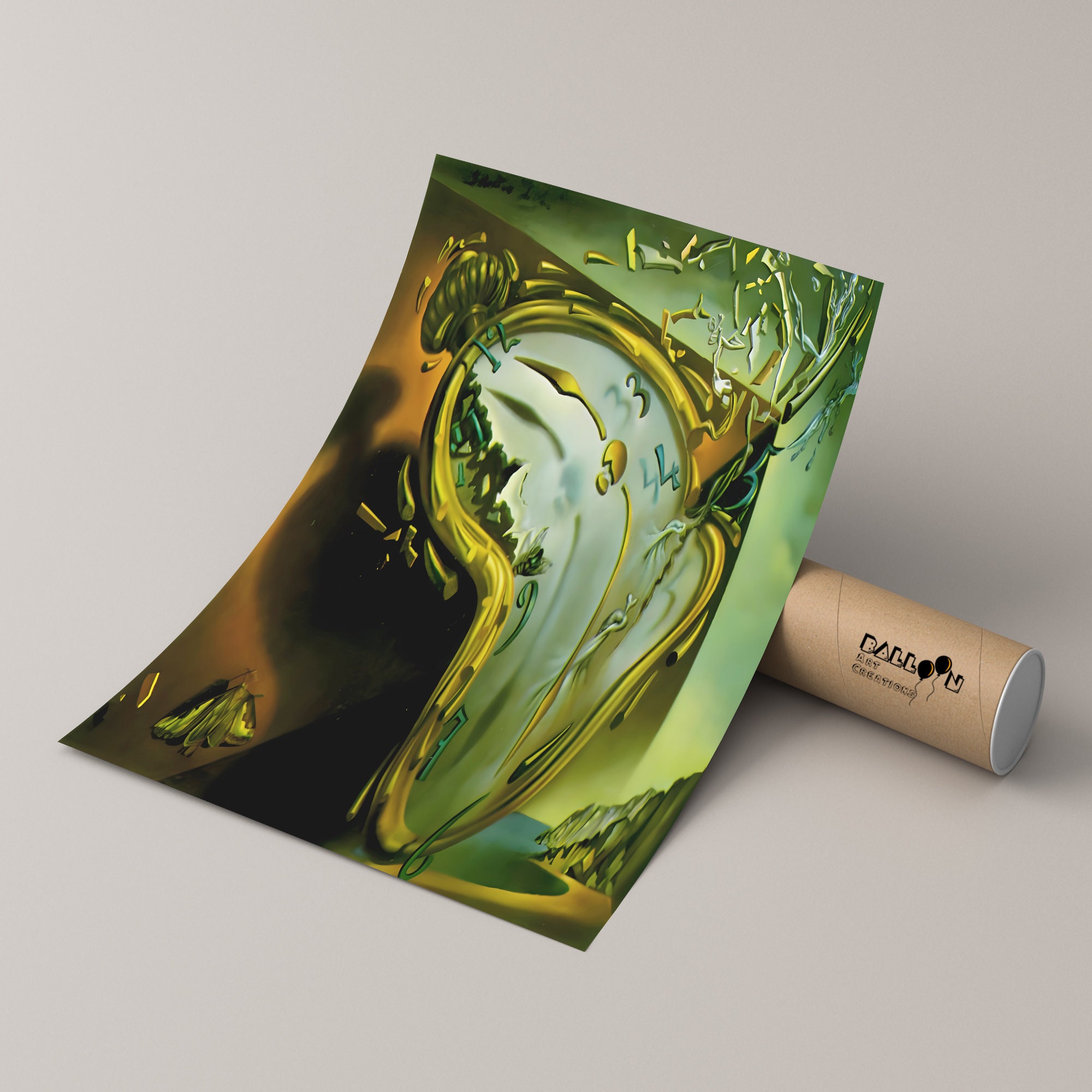 Salvador Dali, Melting Watch, 1954, Salvador Dali Print, Dali Exhibiton ...