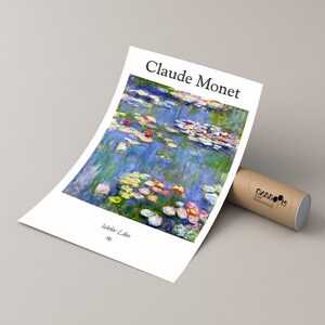 Claude Monet, Water Lilies, 1916, Claude Monet Wall Art, Landscape Art ...