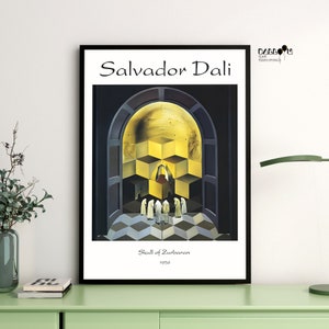 Salvador Dali, Skull of Zurbaran, 1956, Salvador Dali Poster, Dali ...