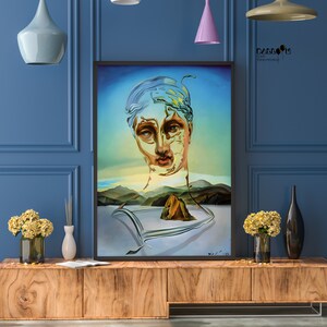 Salvador Dali, Birth of a Divinity, 1960, Salvador Dali Print, Famous ...