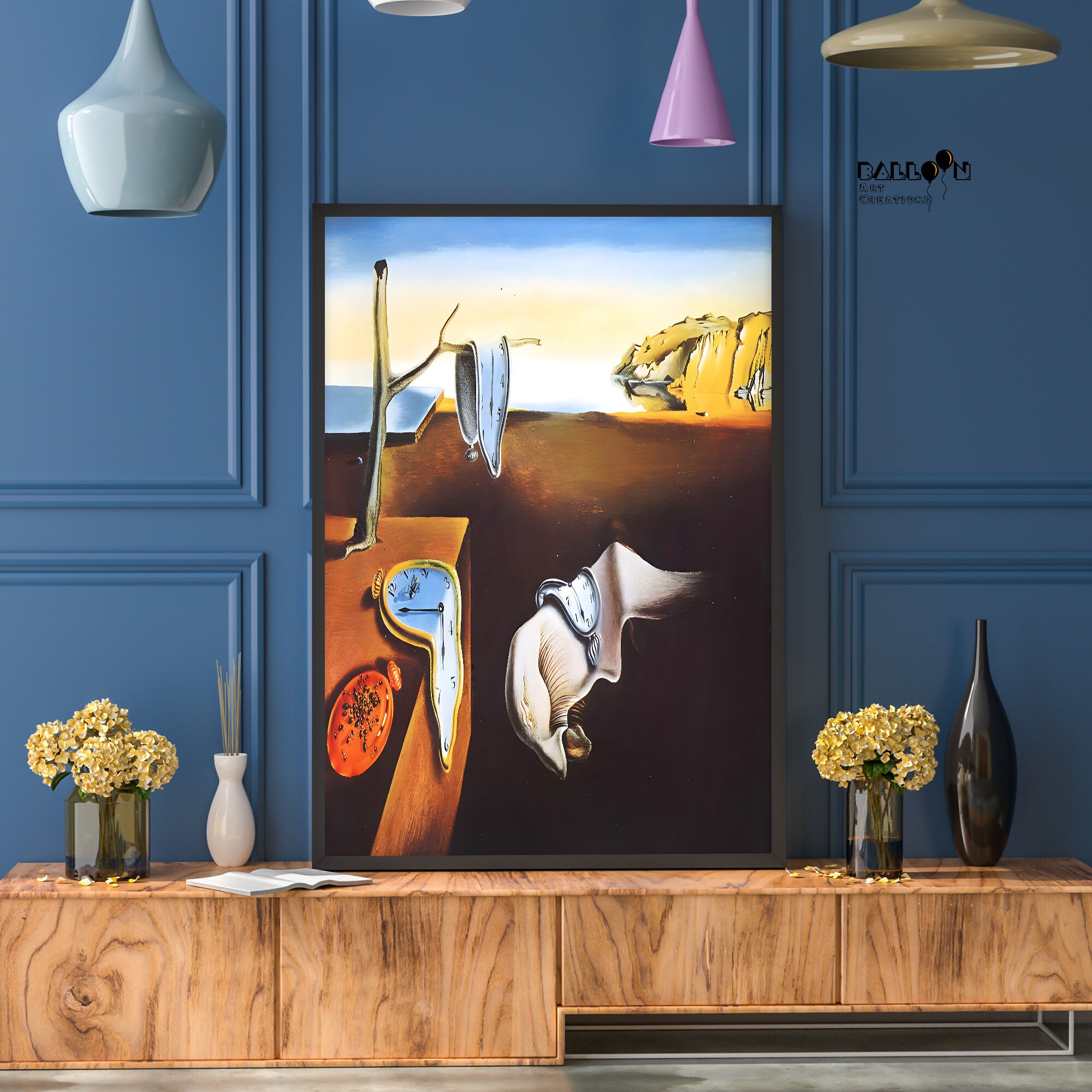 Salvador Dali, the Persistence of Memory, 1931, Salvador Dali Poster ...