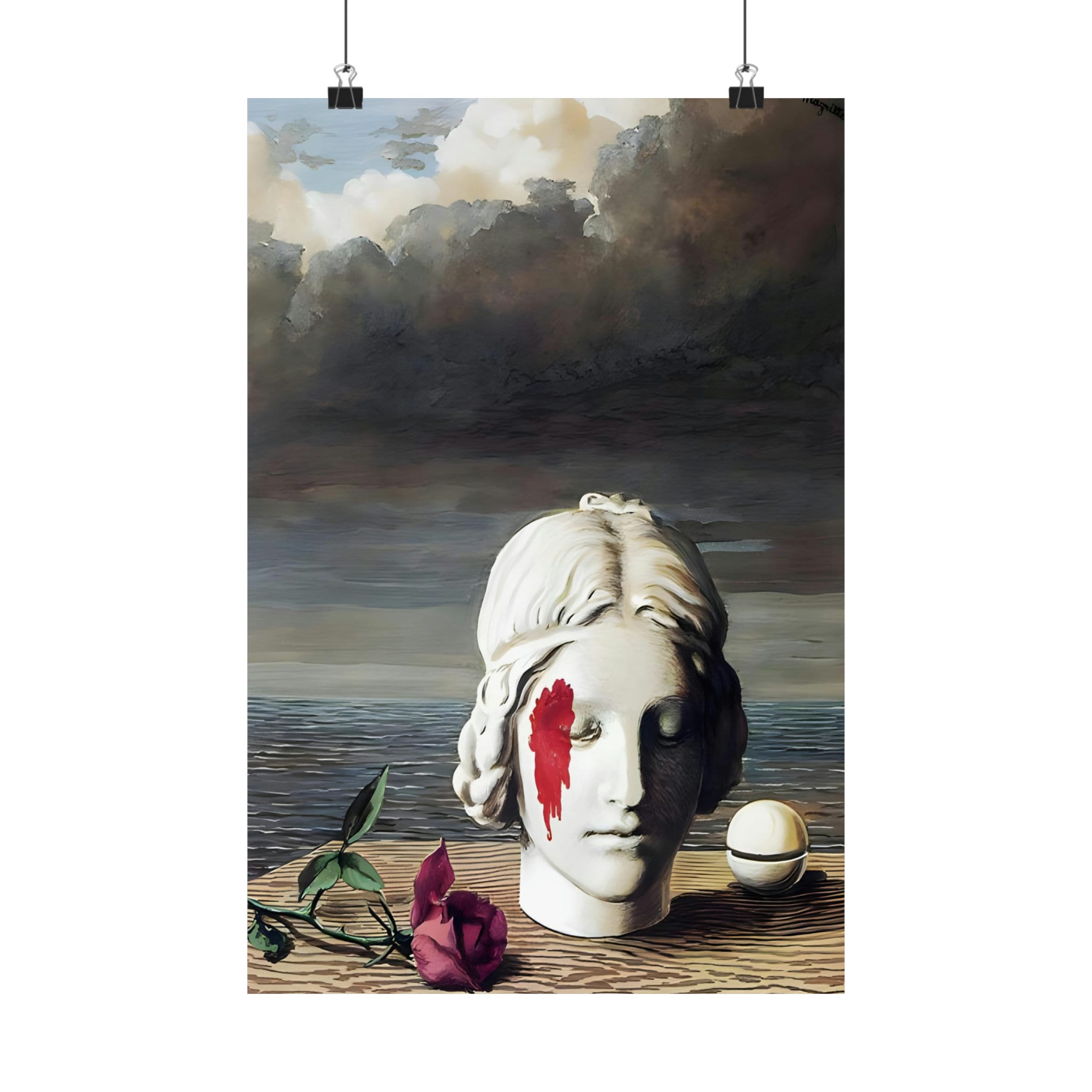 Rene Magritte, Memory, 1948, Rene Magritte Print, Magritte Poster ...