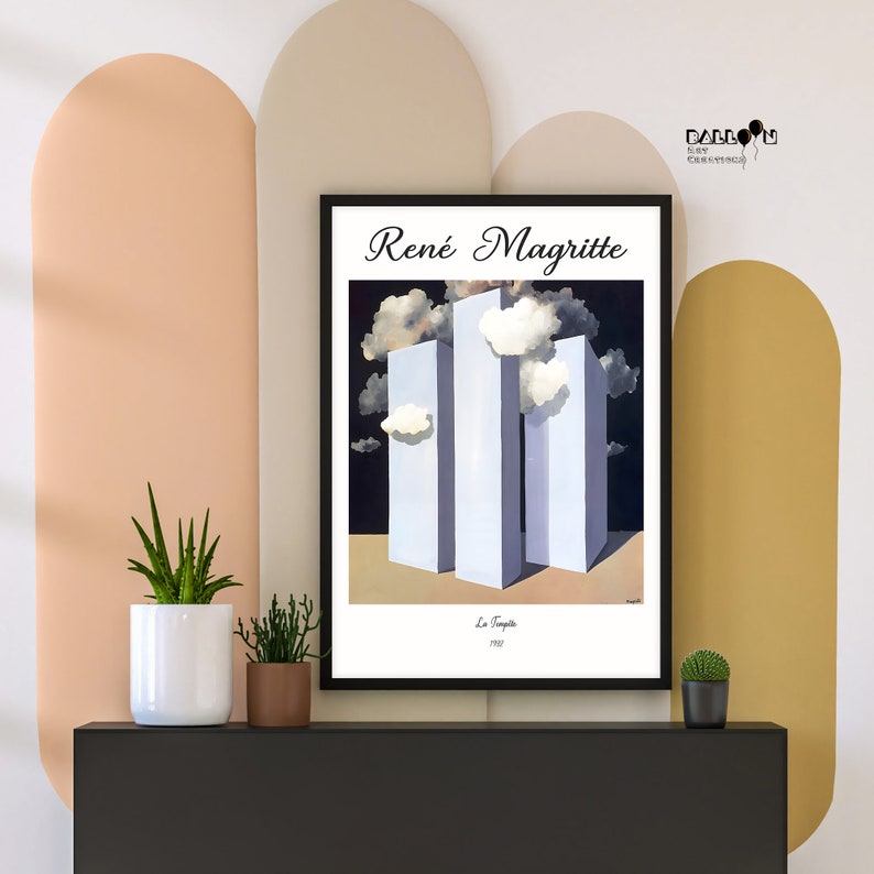Rene Magritte, La Tempête, 1932, Rene Magritte Poster, Surrealism Art ...