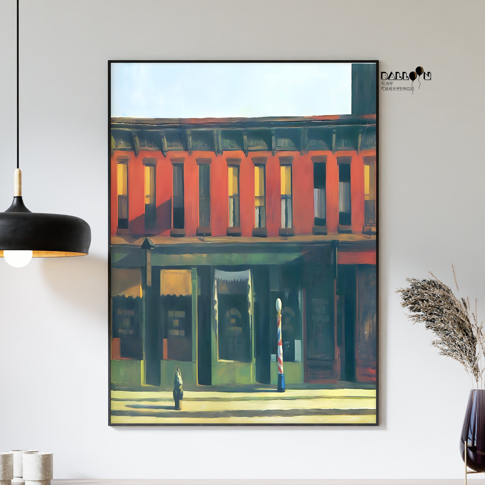 Edward Hopper, Early Sunday Morning, 1930, Edward Hopper Print, Realism ...