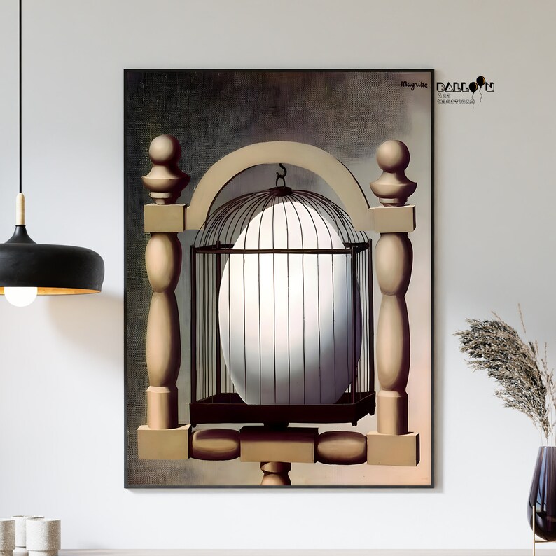 Rene Magritte, Elective Affinities, 1933, Rene Magritte Print, Magritte ...