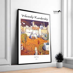 Wassily Kandinsky, Arab Town, 1905, Wassily Kandinsky Poster, Kandinsky ...