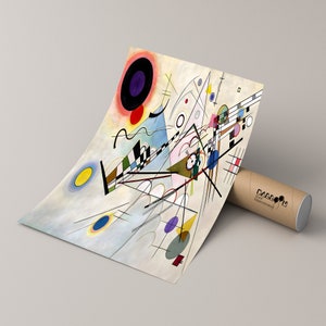 Wassily Kandinsky, Composition No.8, 1923, Kandinsky Poster ...